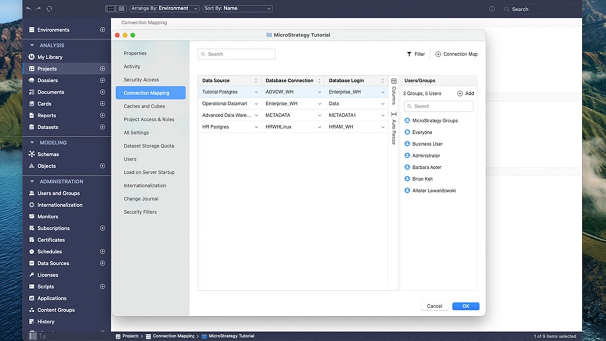 Configure Connection Mappings in Workstation Configure Connection Mappings in Workstation
