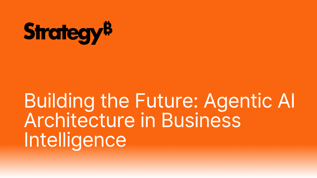 Building the Future: Agentic AI Architecture in Business Intelligence