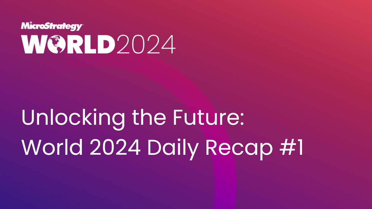 Unlocking the Future: World 2024 Daily Recap #1