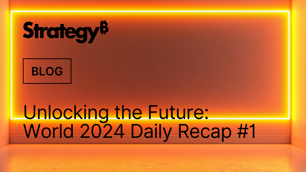 Unlocking the Future: World 2024 Daily Recap #1