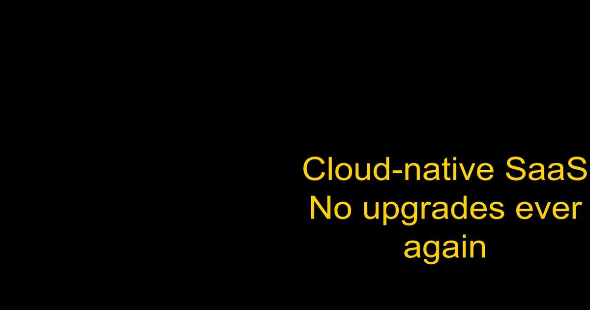 The Case For Cloud Native Saas Mach Alliance