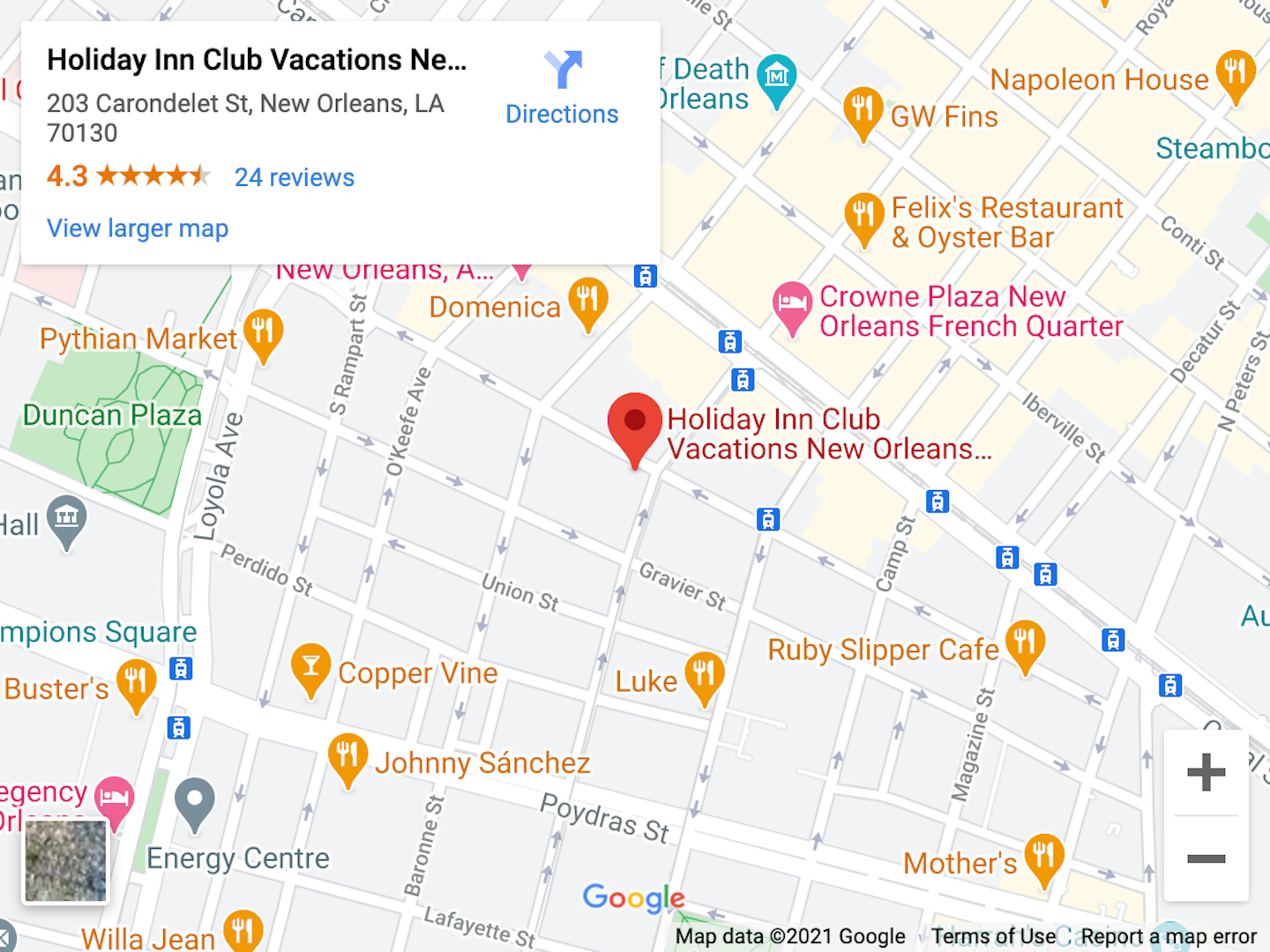 New Orleans Resort Deals | HolidayInnClub.com