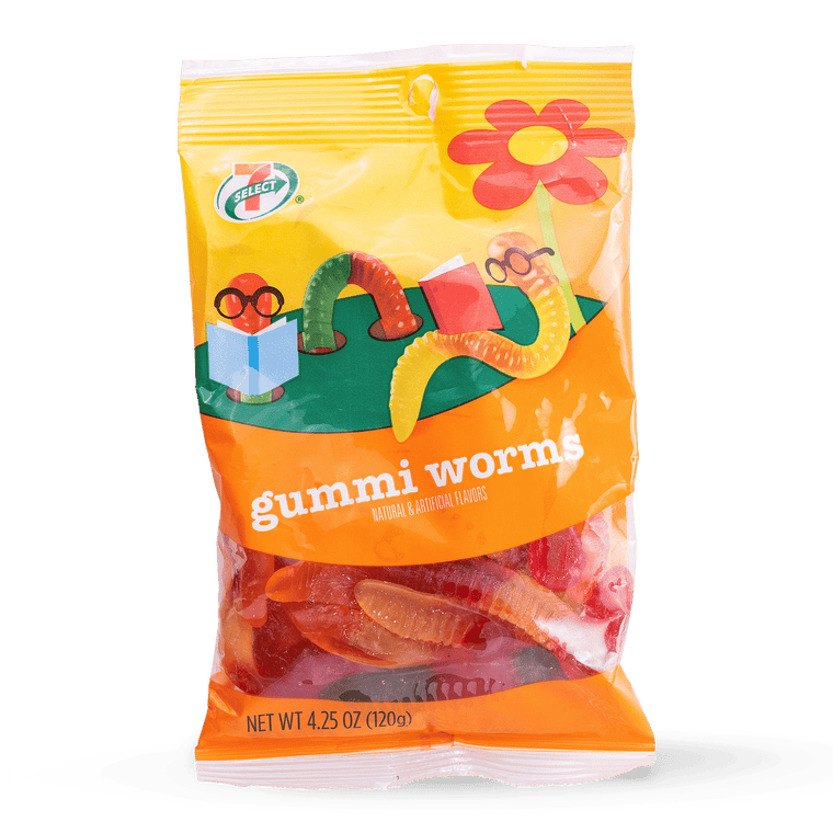 7-Select Gummi Worms | 7-Eleven