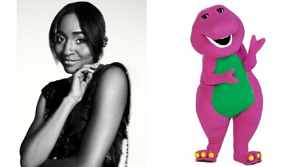 Ayo Edebiri to write and in talks to star in live-action “Barney” from ...