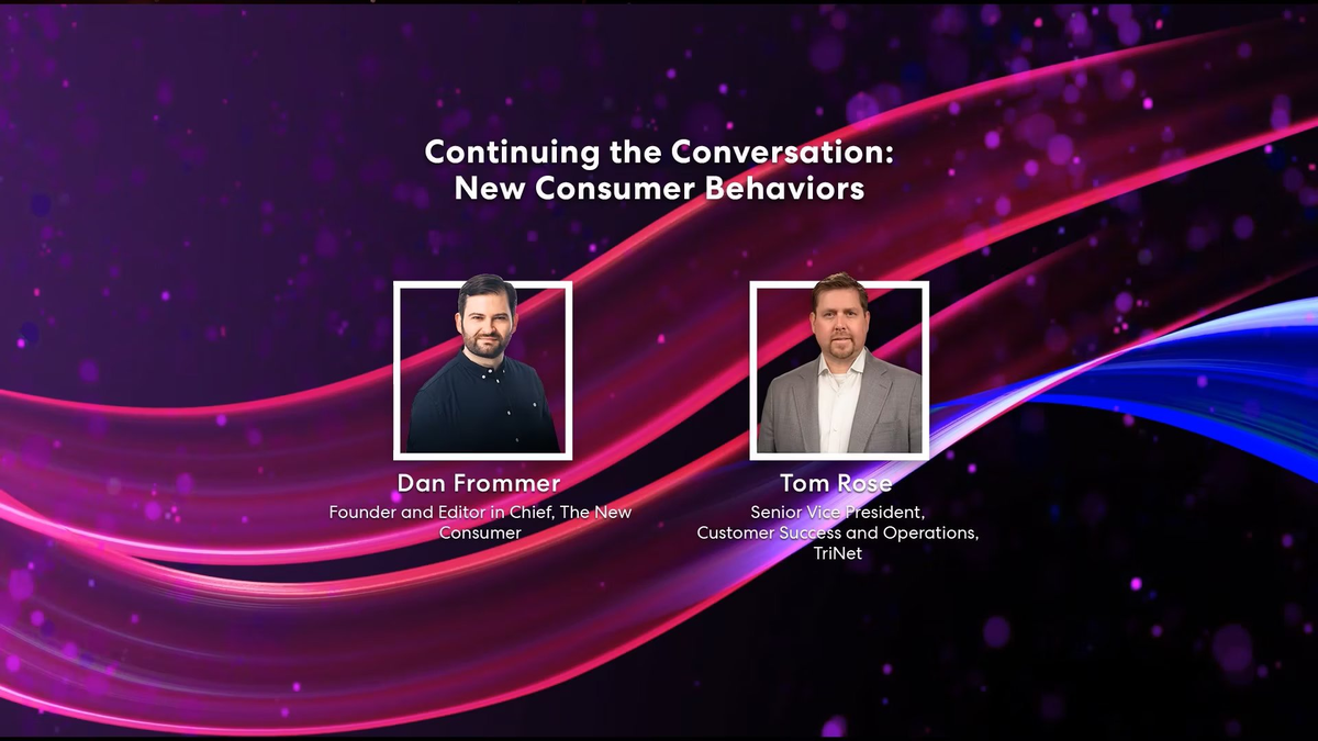 Continuing the Conversation: New Consumer Behaviors