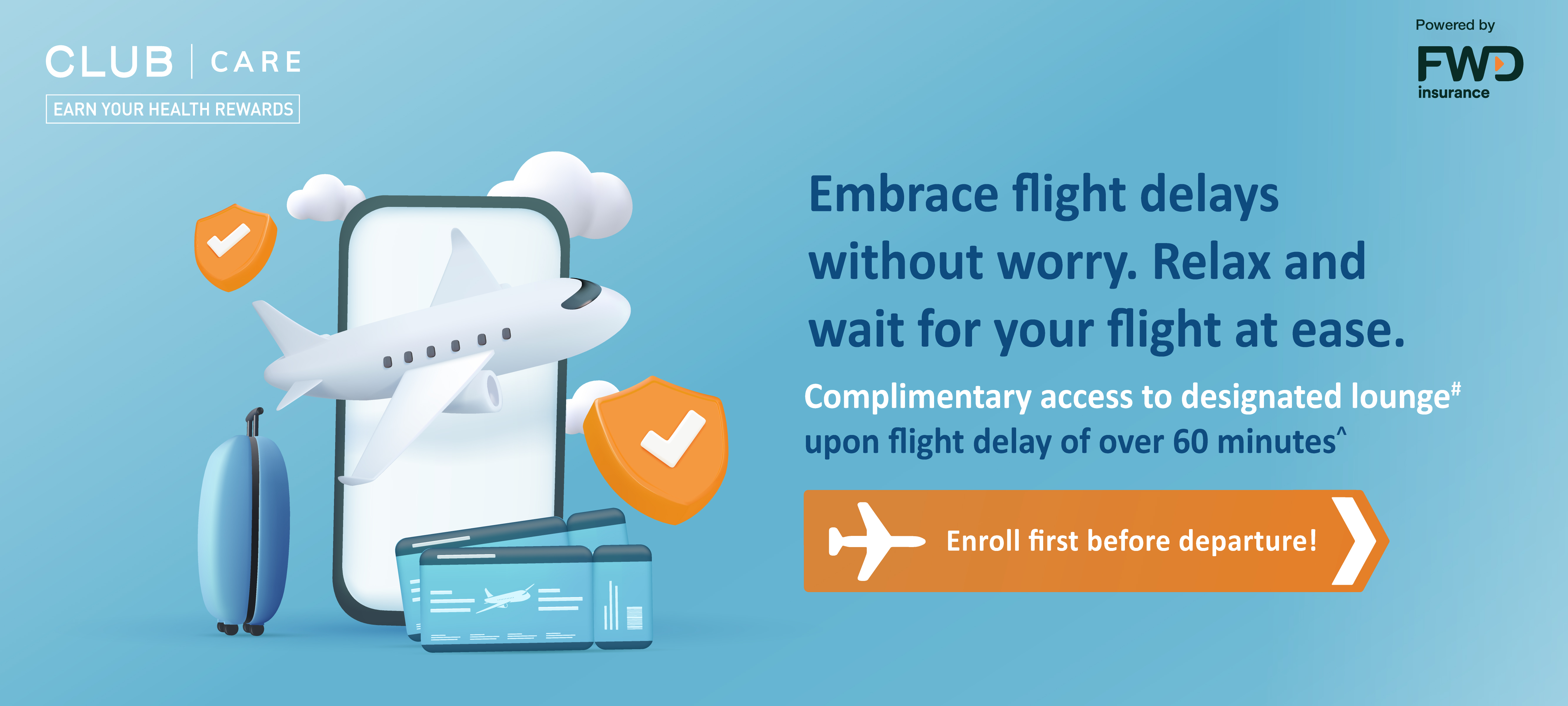 FWD Delay Lounge Pass (Annual)