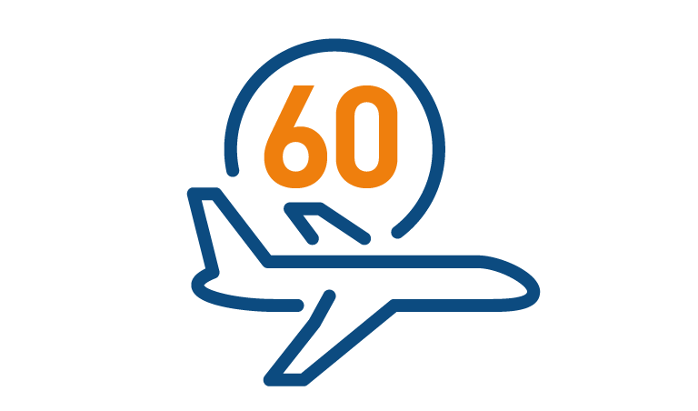 Gain airport lounge access for delays
