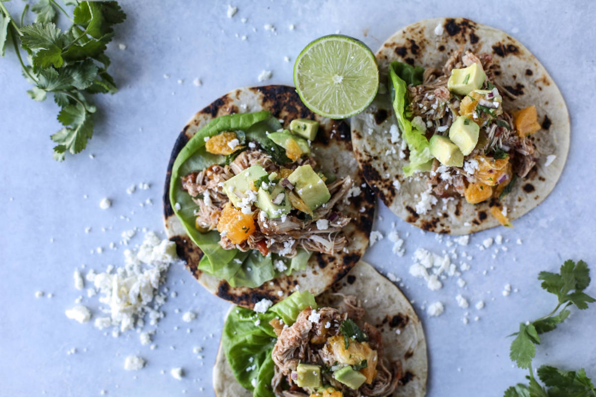 Chicken Tacos with Citrus Salsa | The Table by Harry & David