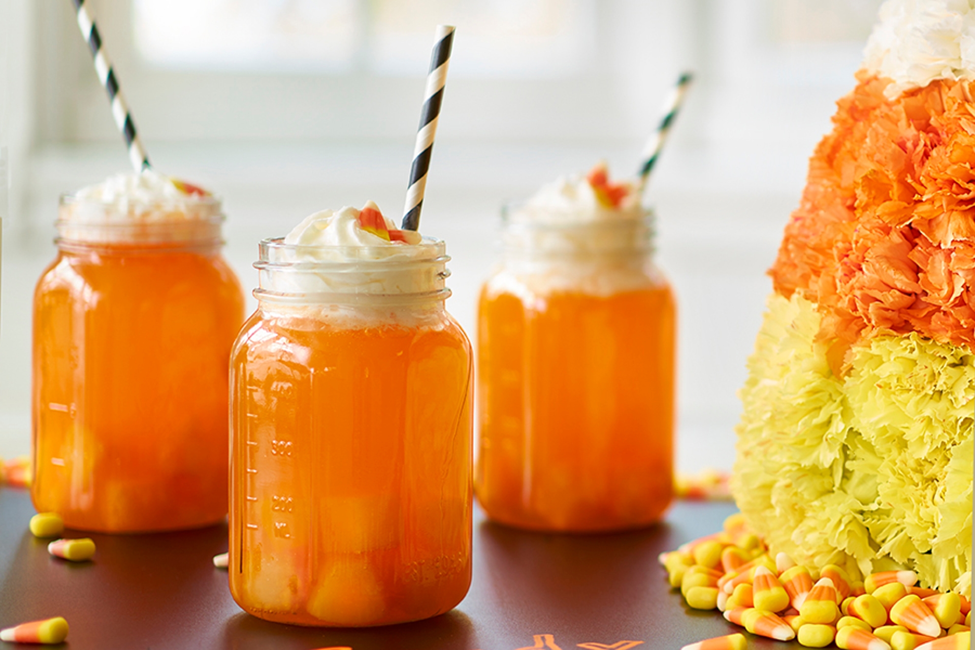 Candy Corn Decoration | Candy Corn Martini | Petal Talk