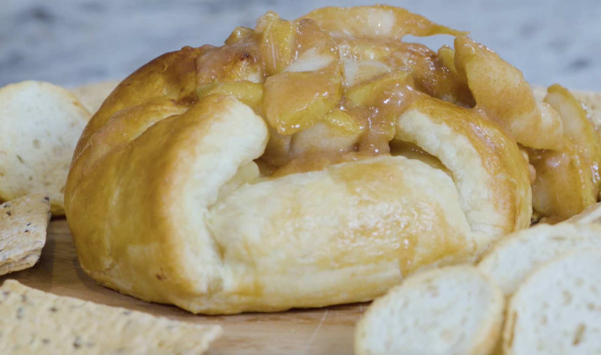 Pear Butter Baked Brie Recipe | The Table by Harry & David