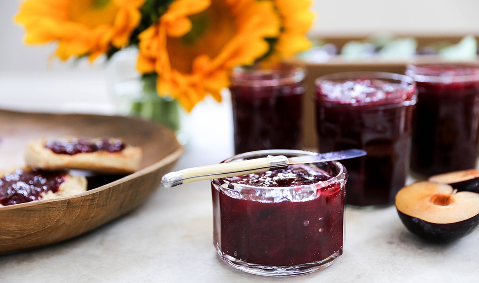 Plum Jam With Vanilla and Cardamom | The Table by Harry & David