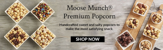 History of Moose Munch Popcorn| The Table by Harry & David