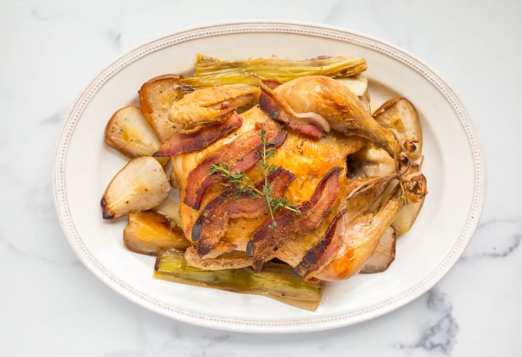 Roasted Thanksgiving Chicken Recipe | The Table by Harry & David