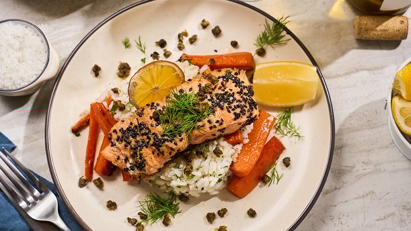 King Salmon Recipe with Roasted Carrots | Vital Choice