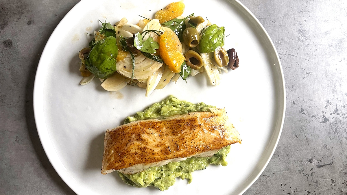 Chilean Seabass Recipe With Fennel Salad | Vital Choice