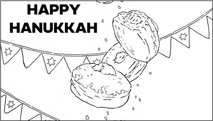 Hanukkah Printables & Coloring Pages | Cheryl's Cookies