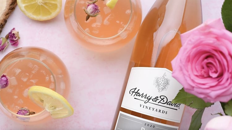 Lemonade Cocktail with Rosé Recipe | The Table by Harry & David