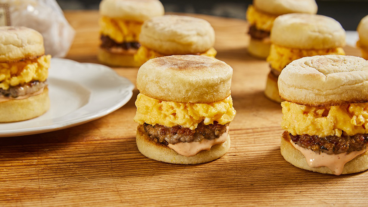 Mini Breakfast Sandwich Recipe | The Table by Harry & David