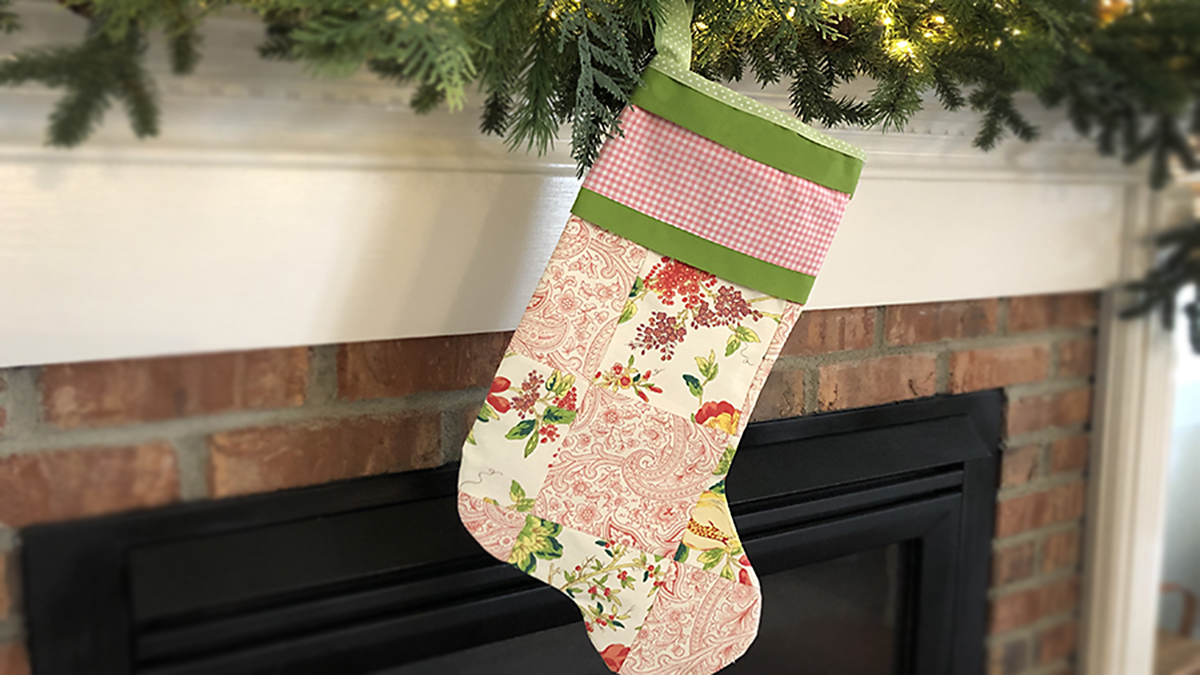 How to Make a DIY Christmas Stocking | Petal Talk