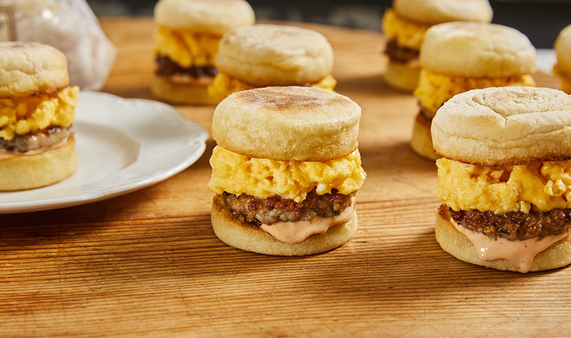 Mini Breakfast Sandwich Recipe | The Table by Harry & David