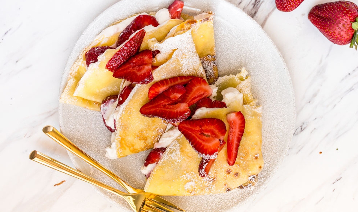 Classic Strawberry Crepe Recipe | The Table by Harry & David
