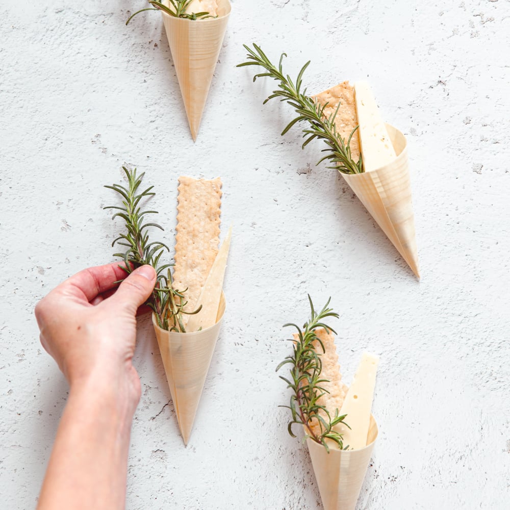 Personal Charcuterie Cones Recipe | The Table by Harry & David