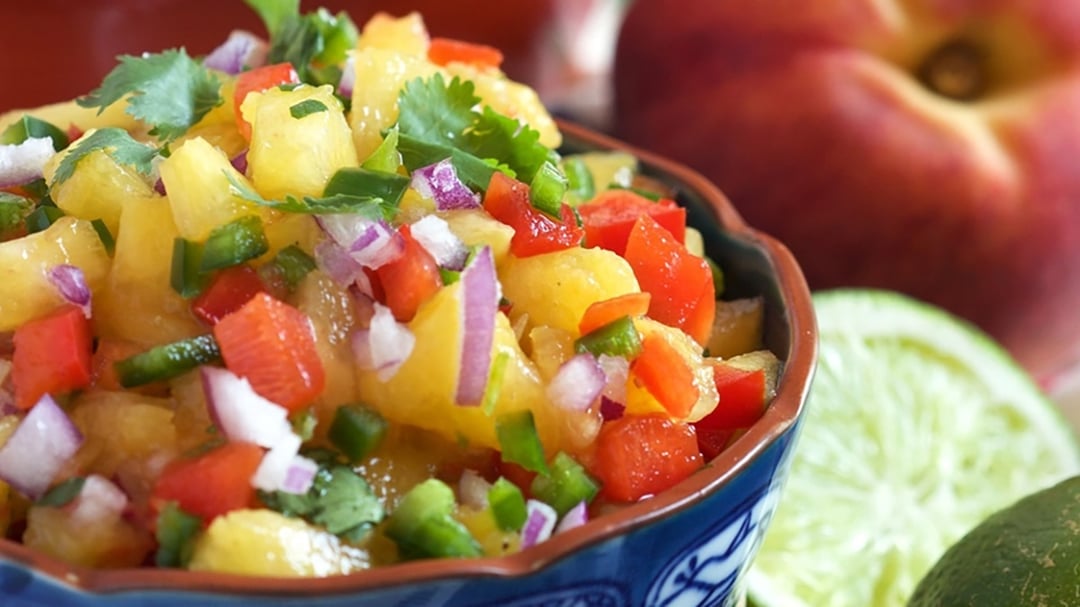 Easy Peach Salsa Recipe | The Table by Harry & David