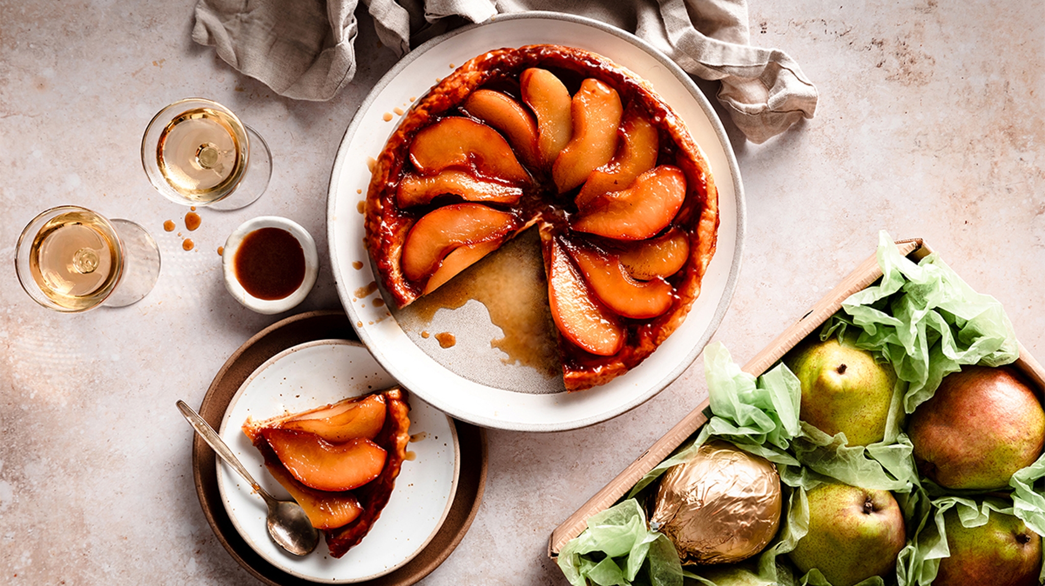 Pear Tarte Tatin Recipe | The Table by Harry & David