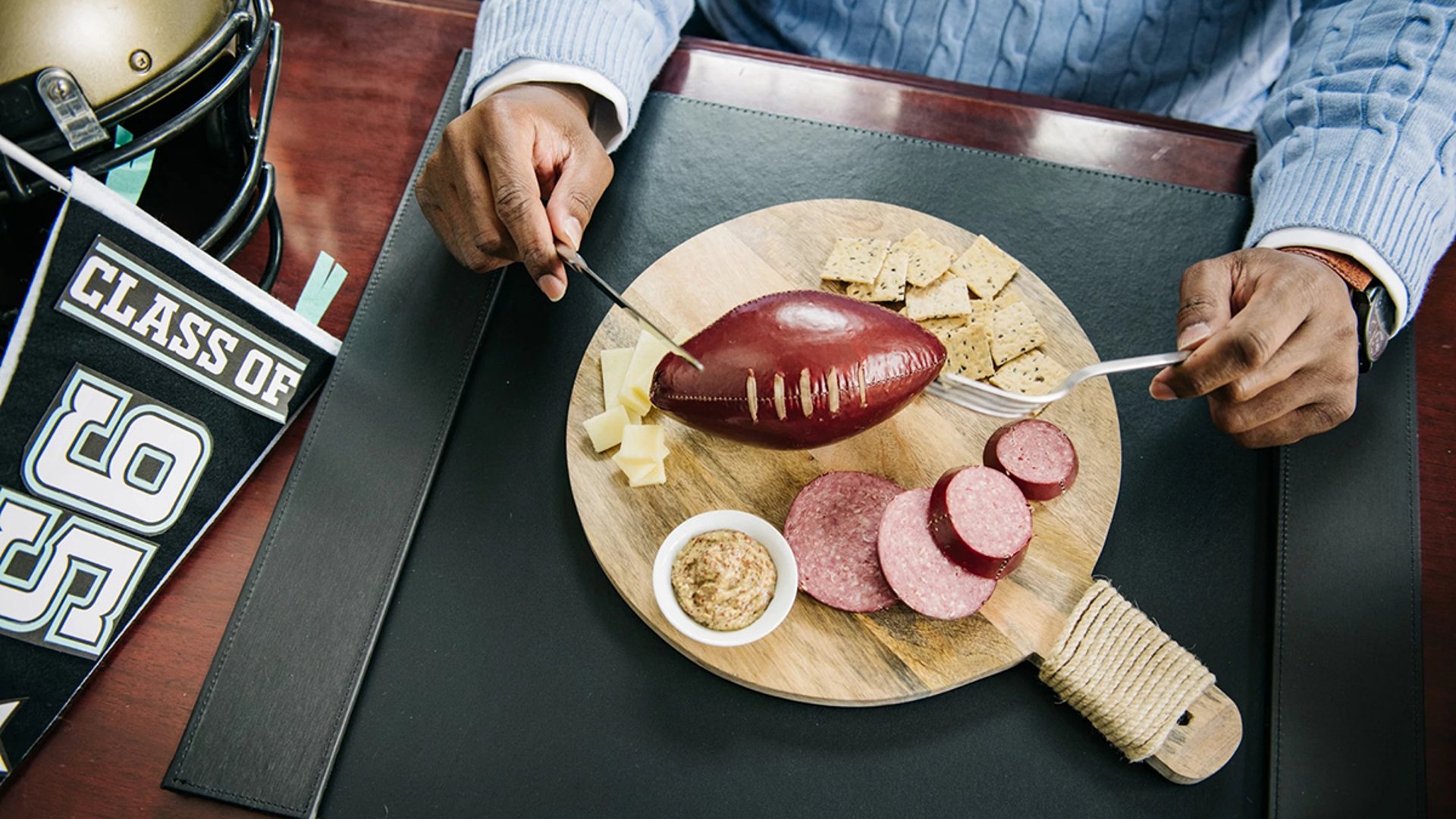 How It's Made: Football Sausage | The Table by Harry & David