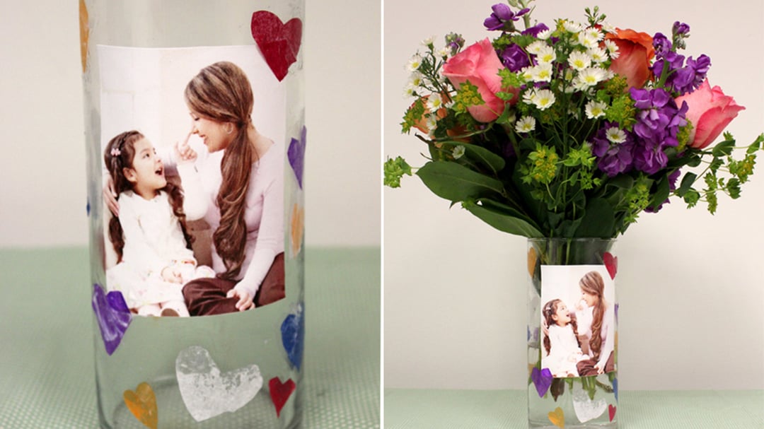 DIY Mother's Day Photo Vase Craft | Petal Talk