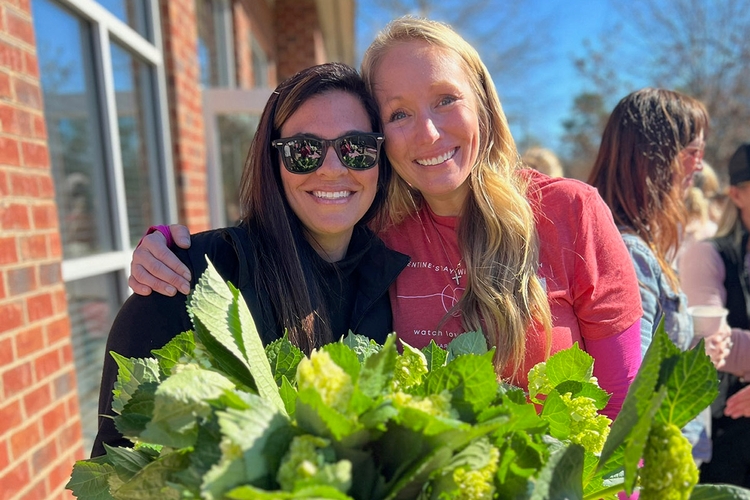 Ashley Manning Spreads Love to Widows | Petal Talk