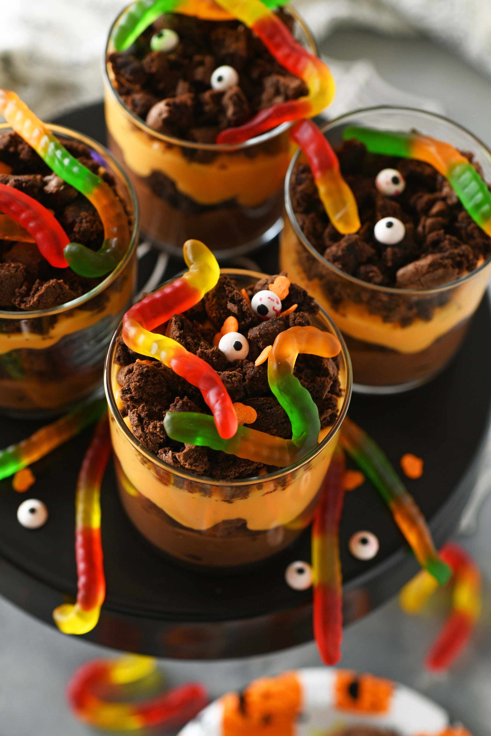 Halloween Dirt Cups | Cheryl's Cookies