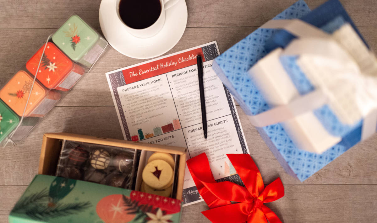 Free Printable Holiday Checklist | Scrumptious Bites