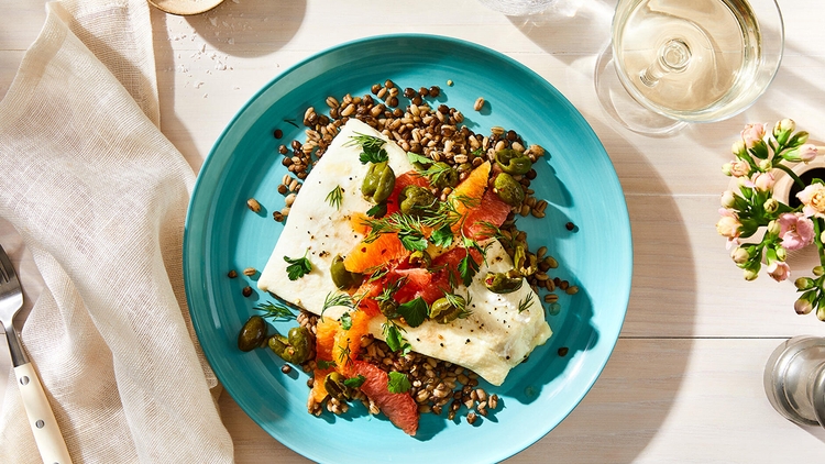 Tuscan-Style Alaska Halibut | Vital Choice