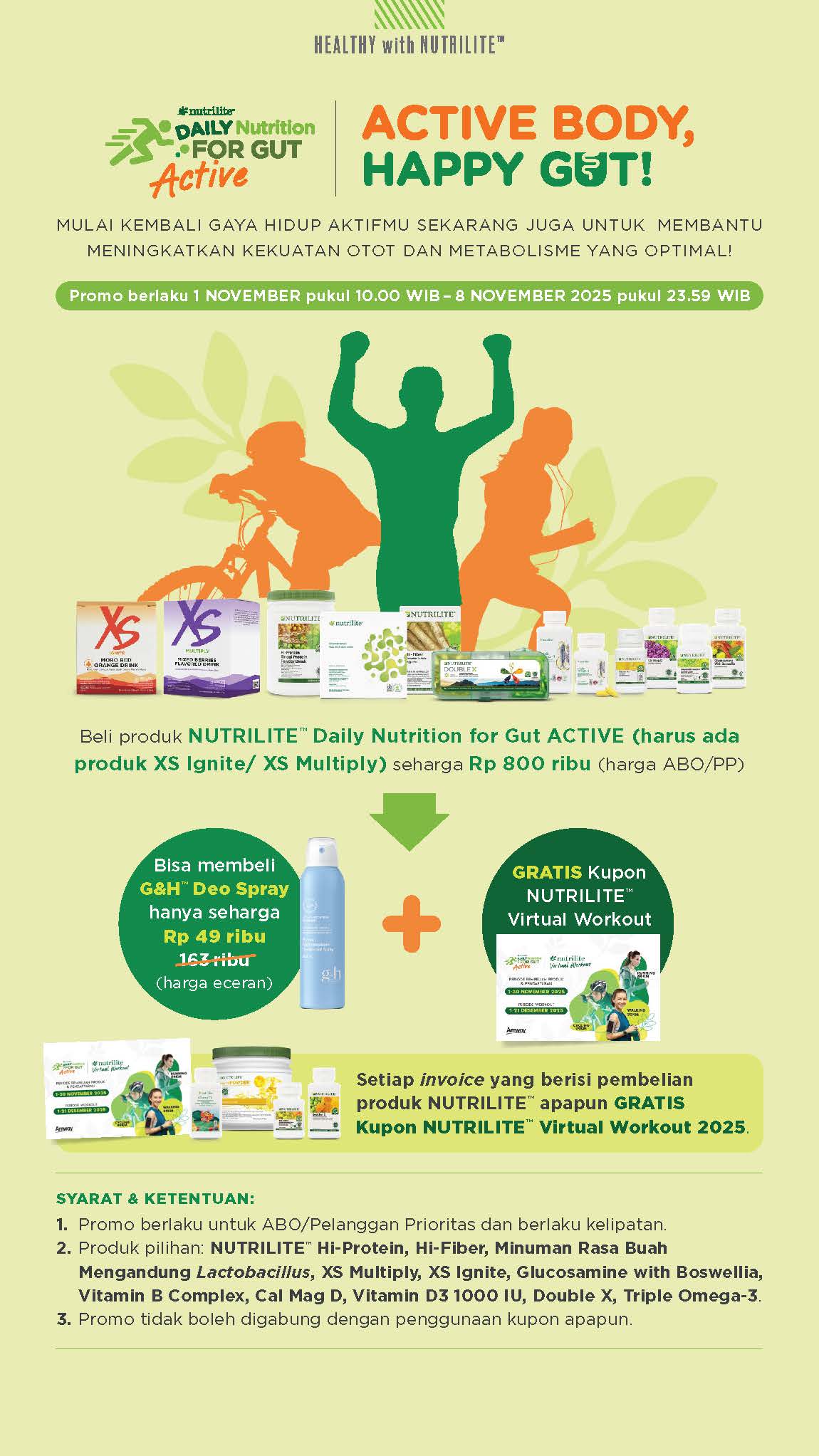 Active Body, Happy Gut!