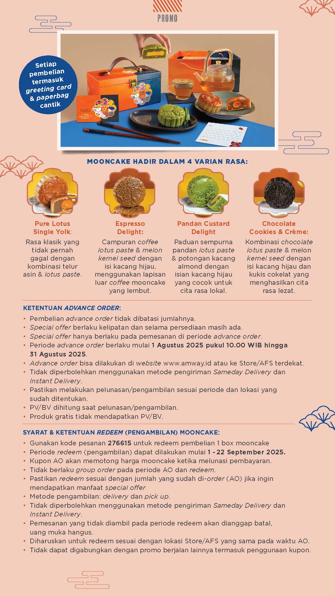 Advance Order Mooncake 2025