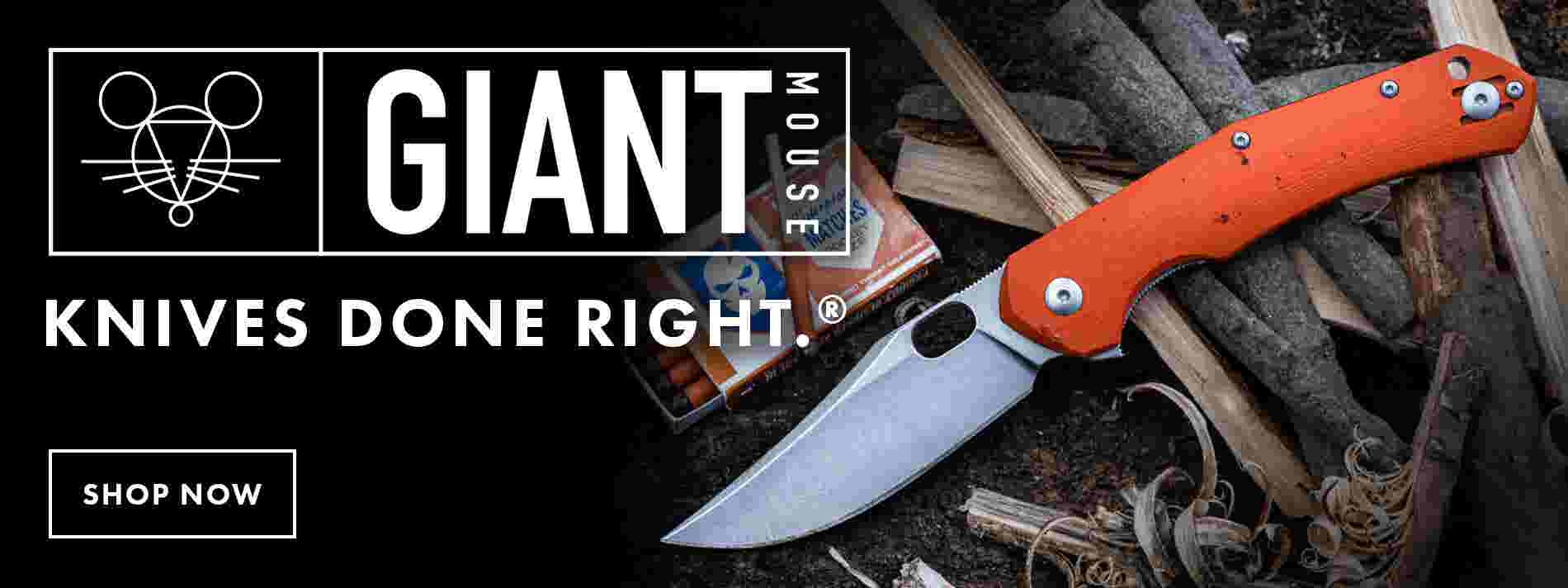 GiantMouse: Knives | MidwayUSA