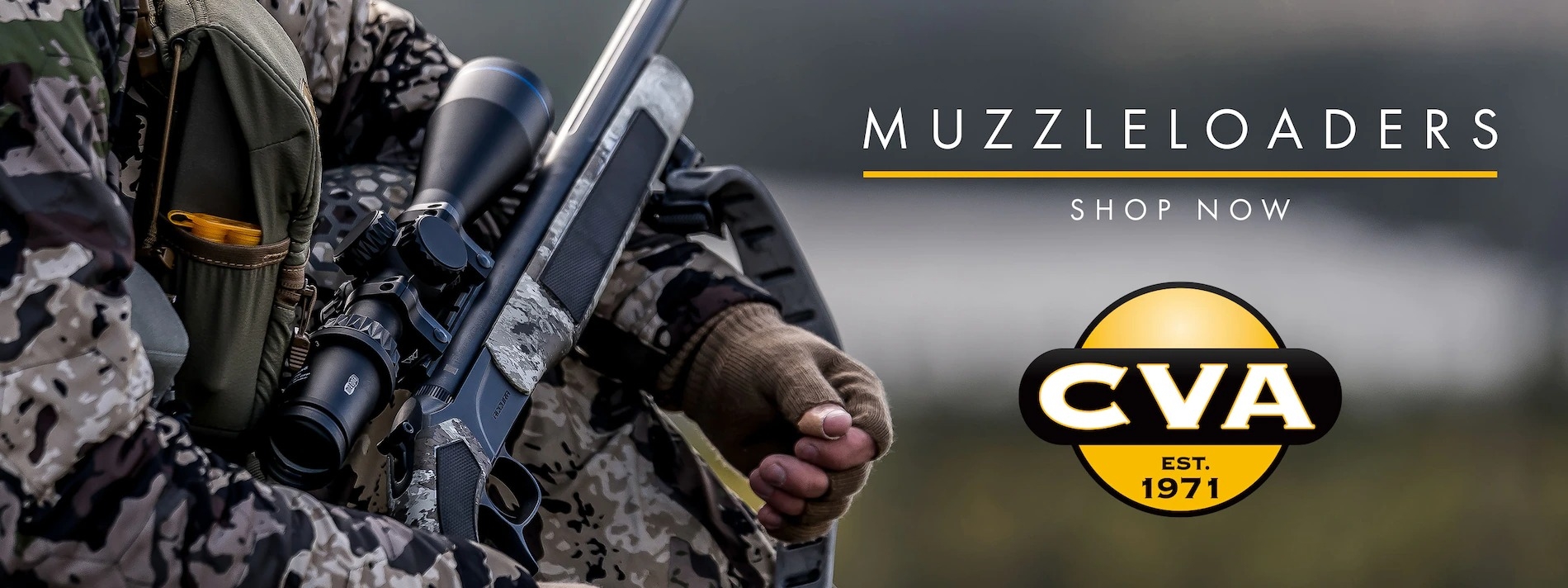 CVA | Rifles | Handguns | Shotguns | Black Powder Rifles - MidwayUSA