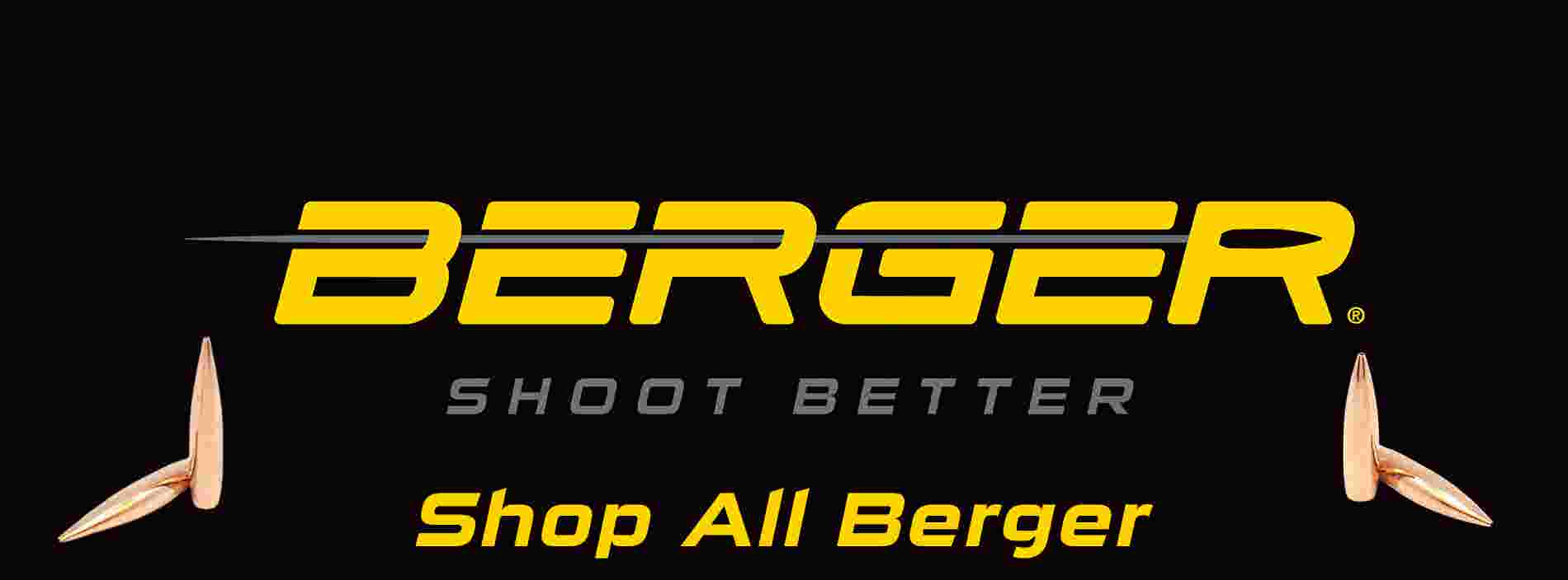 Berger Bullets: Reloading Components, Rifle Ammo | MidwayUSA