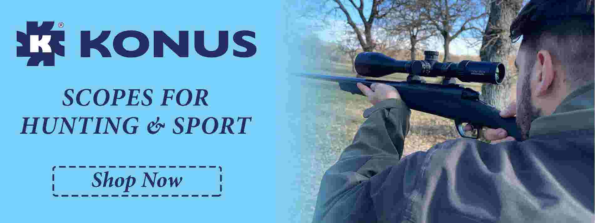 Konus | Rifle Scopes | Spotting Scopes | Night Vision - MidwayUSA
