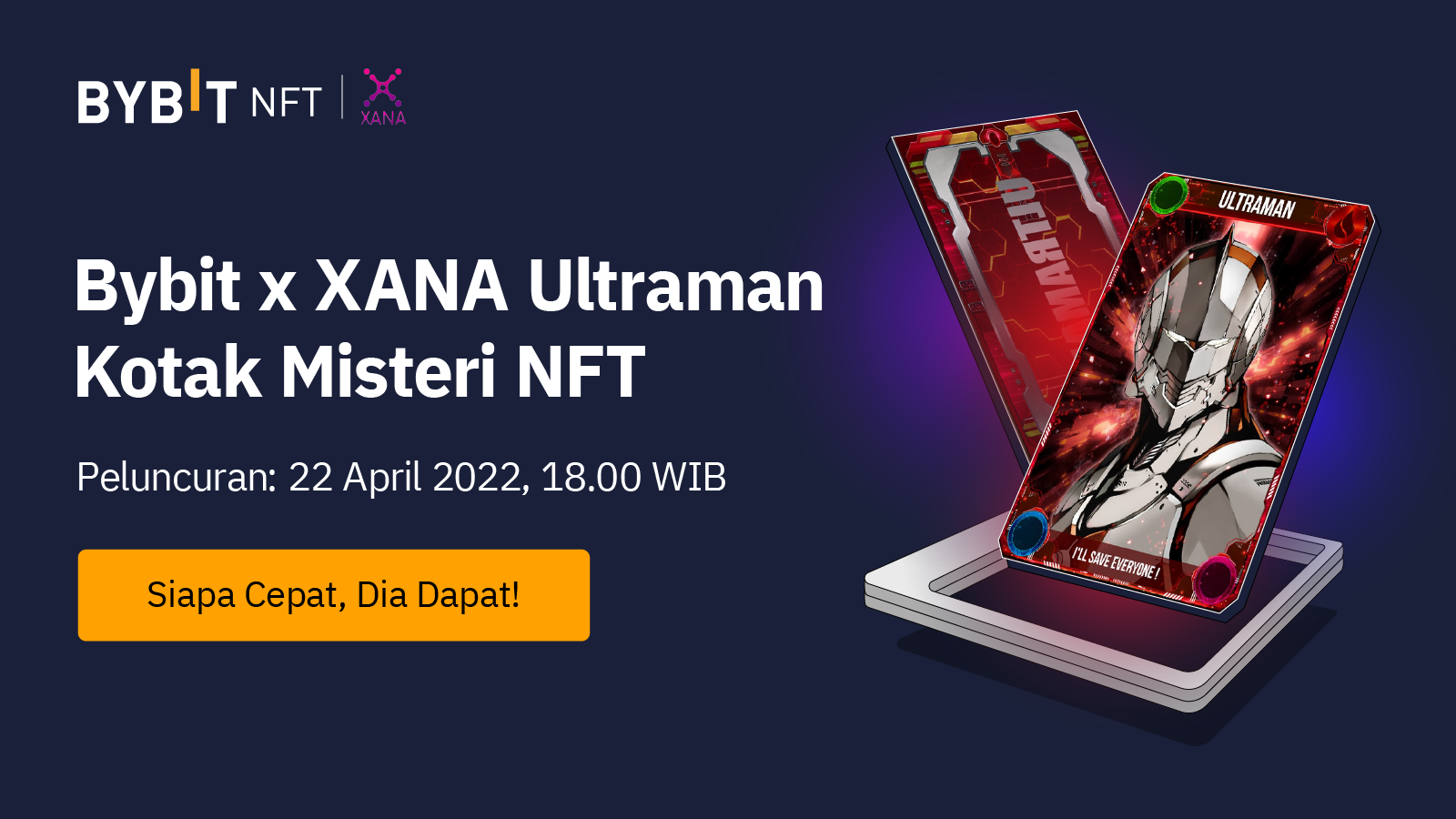Bybit Blog | Manjakan Inner Child Anda: NFT Bybit x XANA Ultraman!