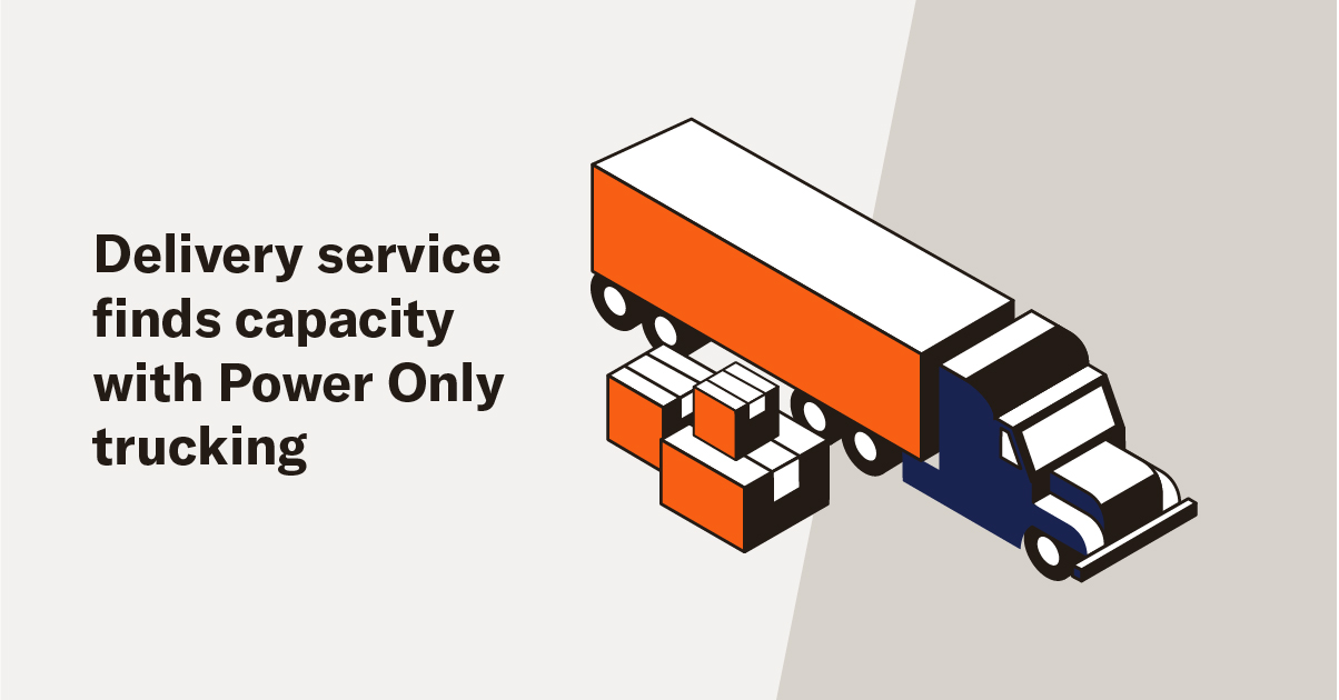 Service finds capacity with Power Only trucking | Schneider