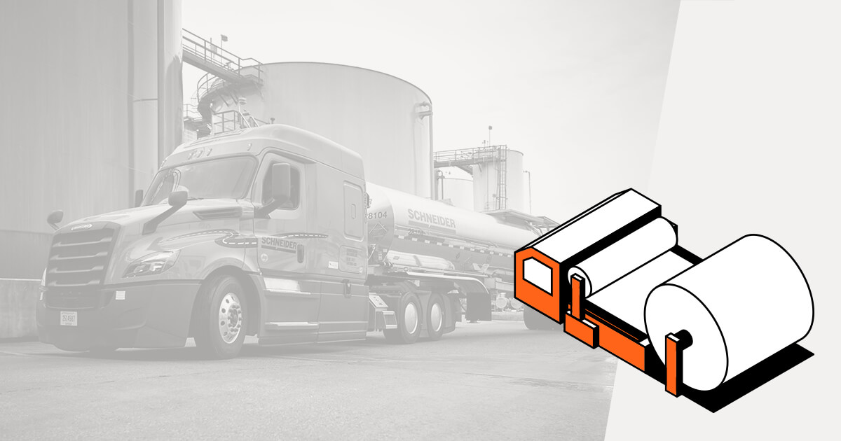 Paper, Pulp, and Packaging freight shipping | Schneider