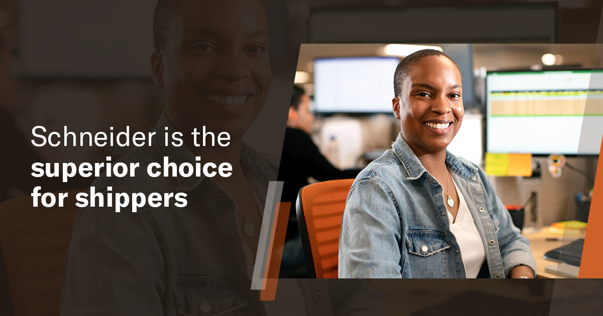 Why Us? Experience the Schneider Advantage