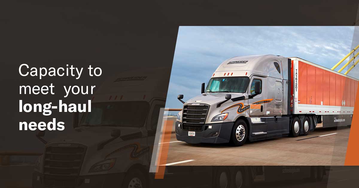 Long Haul Trucking Services | Schneider