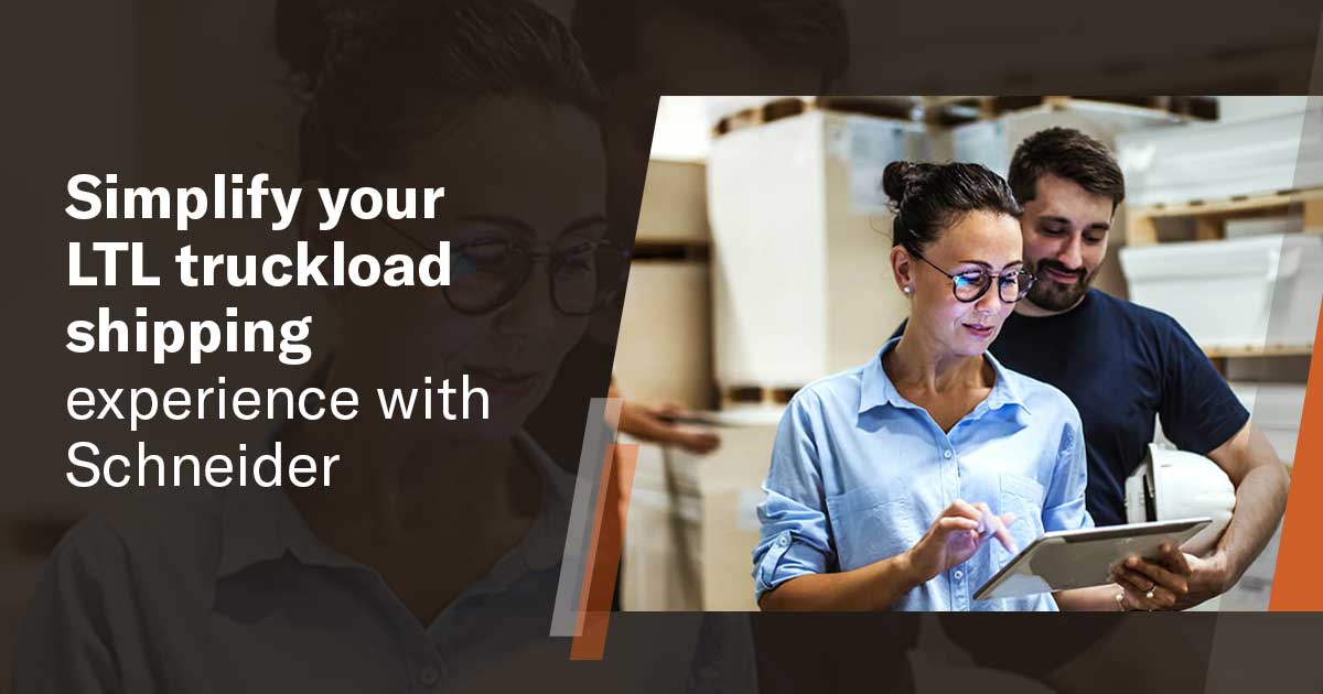 LTL Freight Shipping Services| Schneider