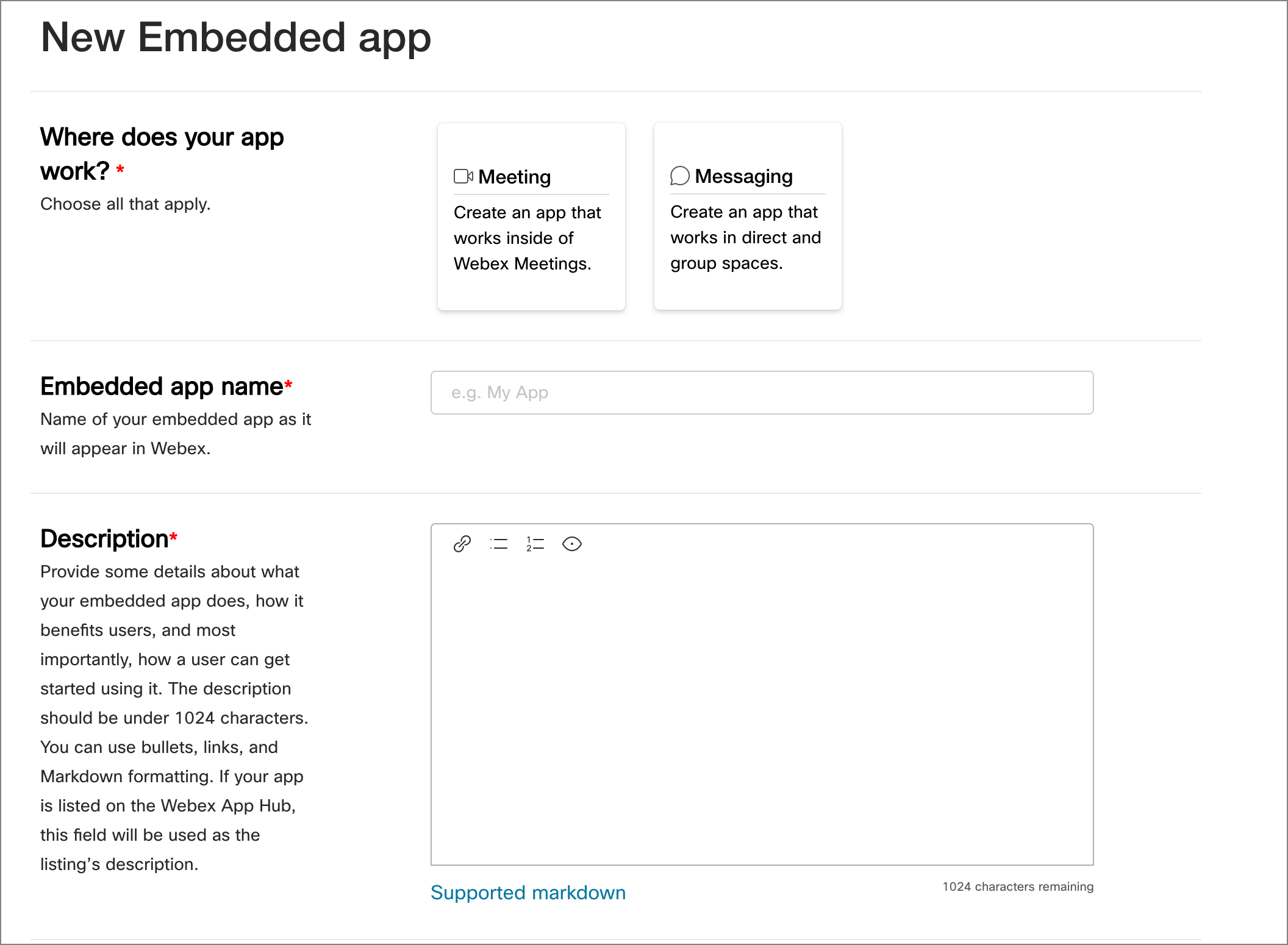 Embedded Apps - Developer Guide | Webex for Developers
