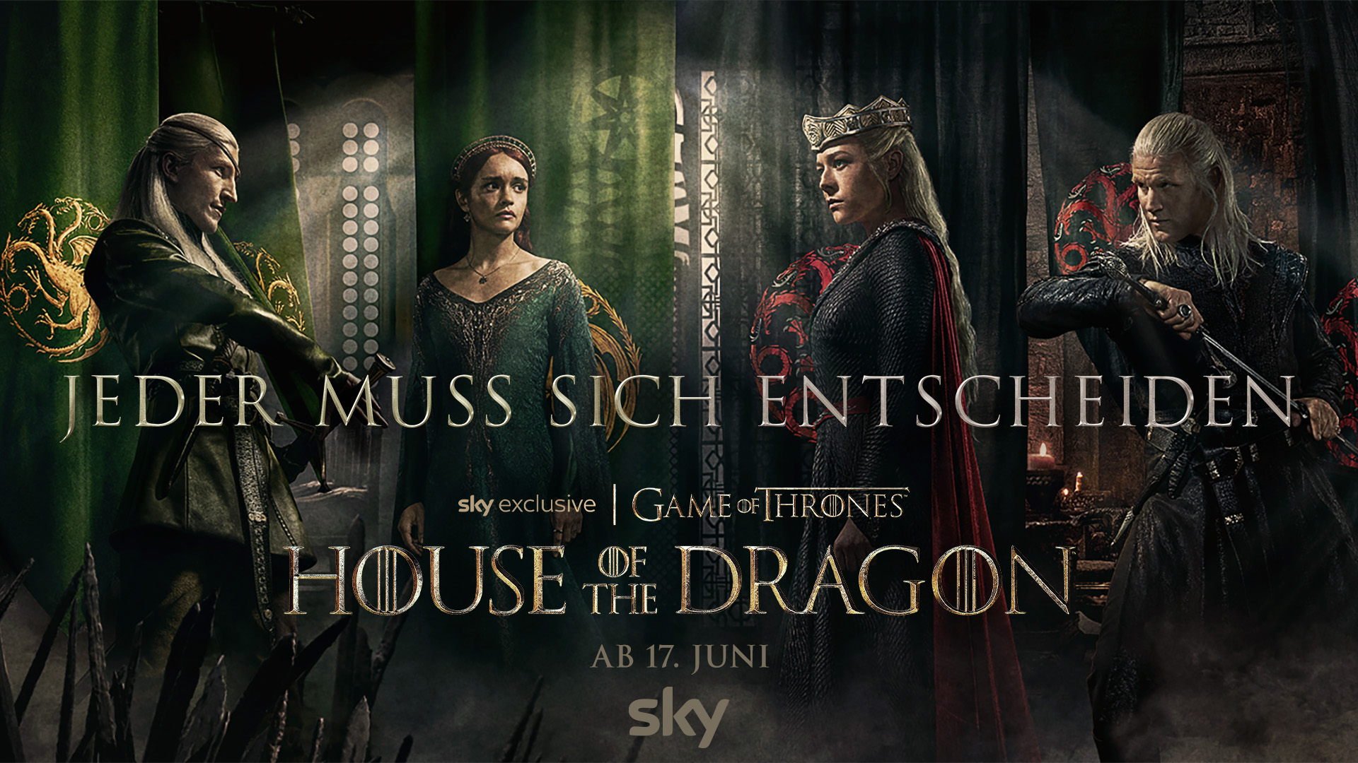 Offizieller Trailer von "House of the Dragon" Staffel 2 veröffentlicht, ab 17. Juni bei Sky ...