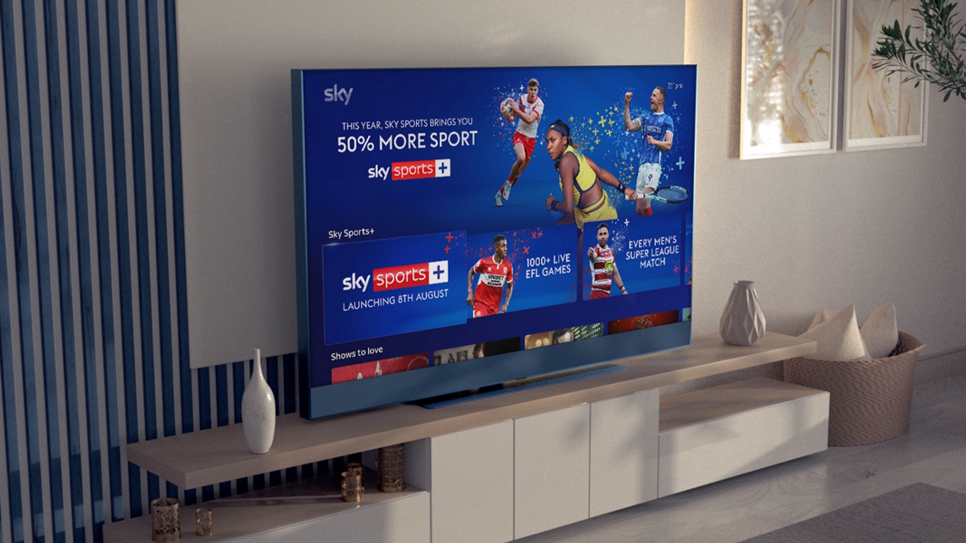 Sky Sports+ available to sports fans nationwide from Thursday 8 August ...