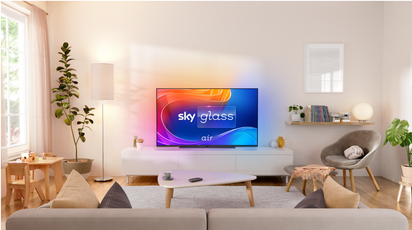 Introducing Sky Glass Air, the newest addition to Sky’s TV range – from just £6/month | Sky Group